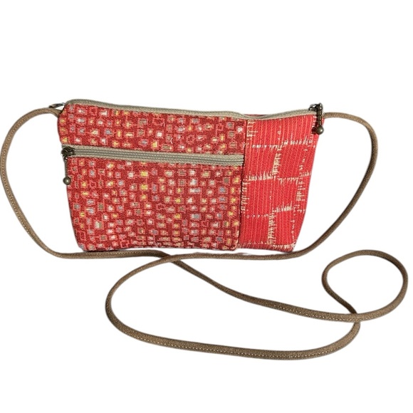 Maruca | Bags | Maruca Tomboy Crossbody Handbag In Orange And Gold ...